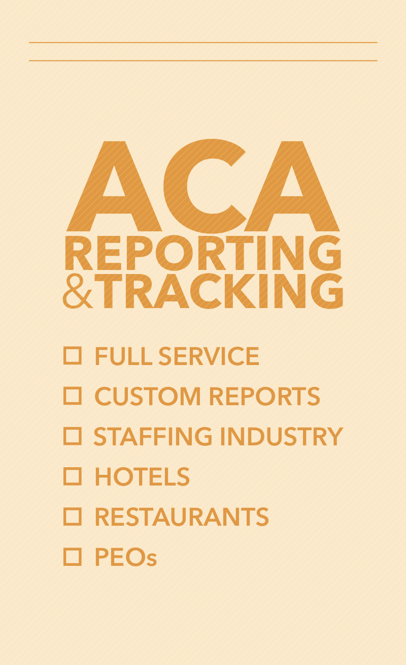 Printing & More - ACA Reporting Service
